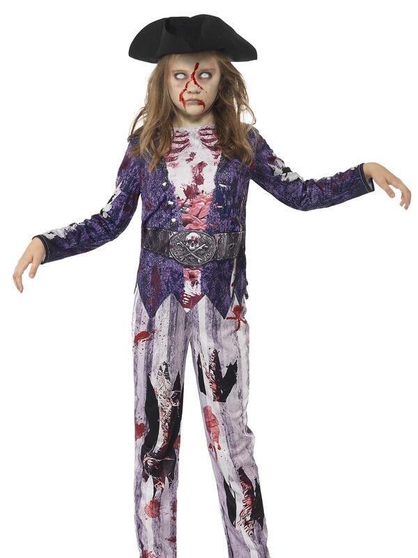 Deluxe Jolly Rotten Pirate Girl Costume - Fancy Dress Town, Superheroes ...