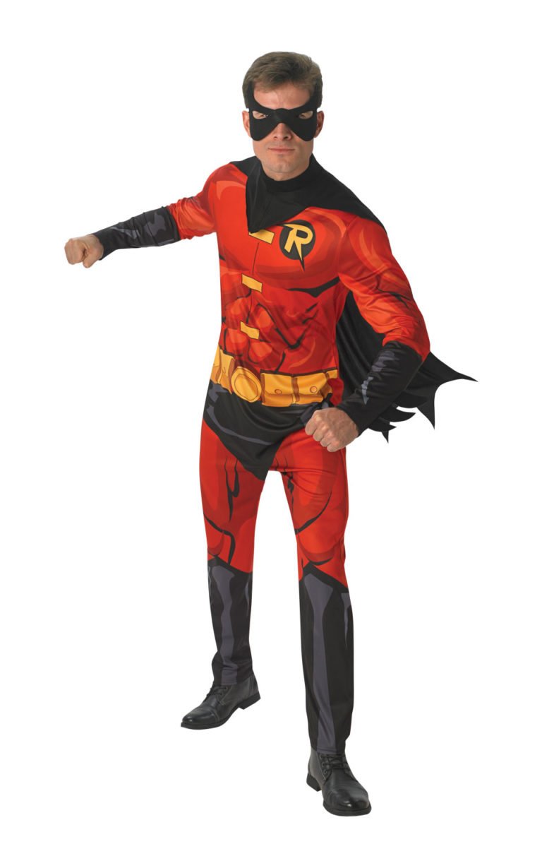 Comic Book Robin Costume - Fancy Dress Town
